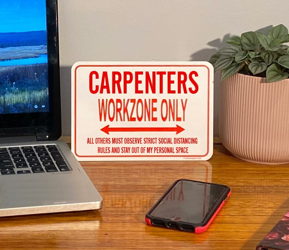 Shop for CARPENTER Desk Sign from Our Collection of Office and Jobs ...
